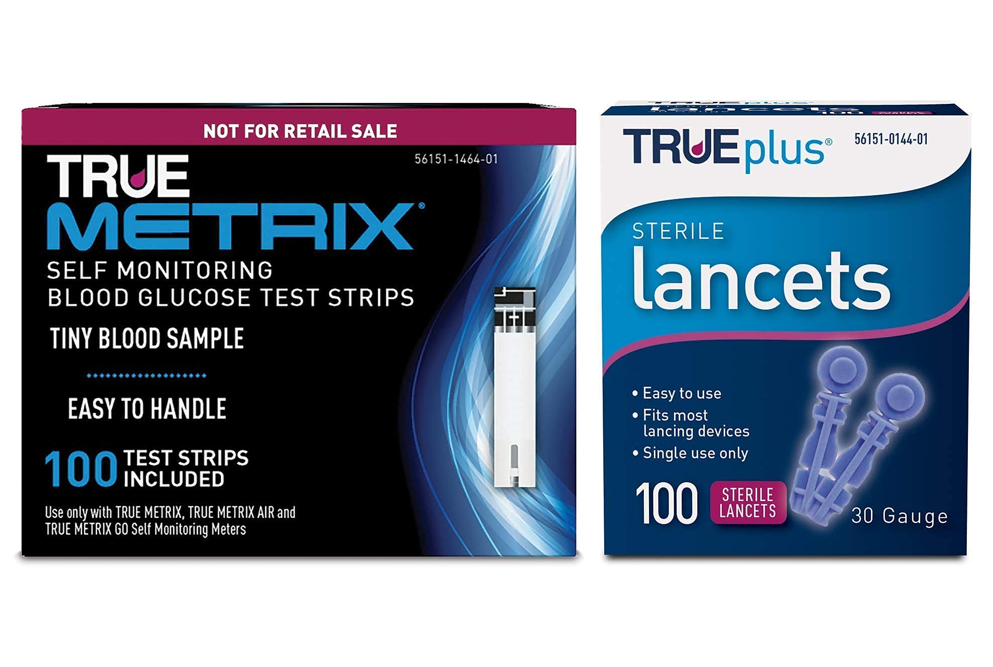 TRUE METRIX® GO Starter Kit with TRUE METRIX® Test Strips and TRUEplus® Lancet Bundle