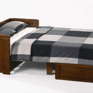 Night & Day Murphy Cube Cabinet Bed PRE-Assembled by SDS Cabinet Beds with 6" Memory Foam Mattress