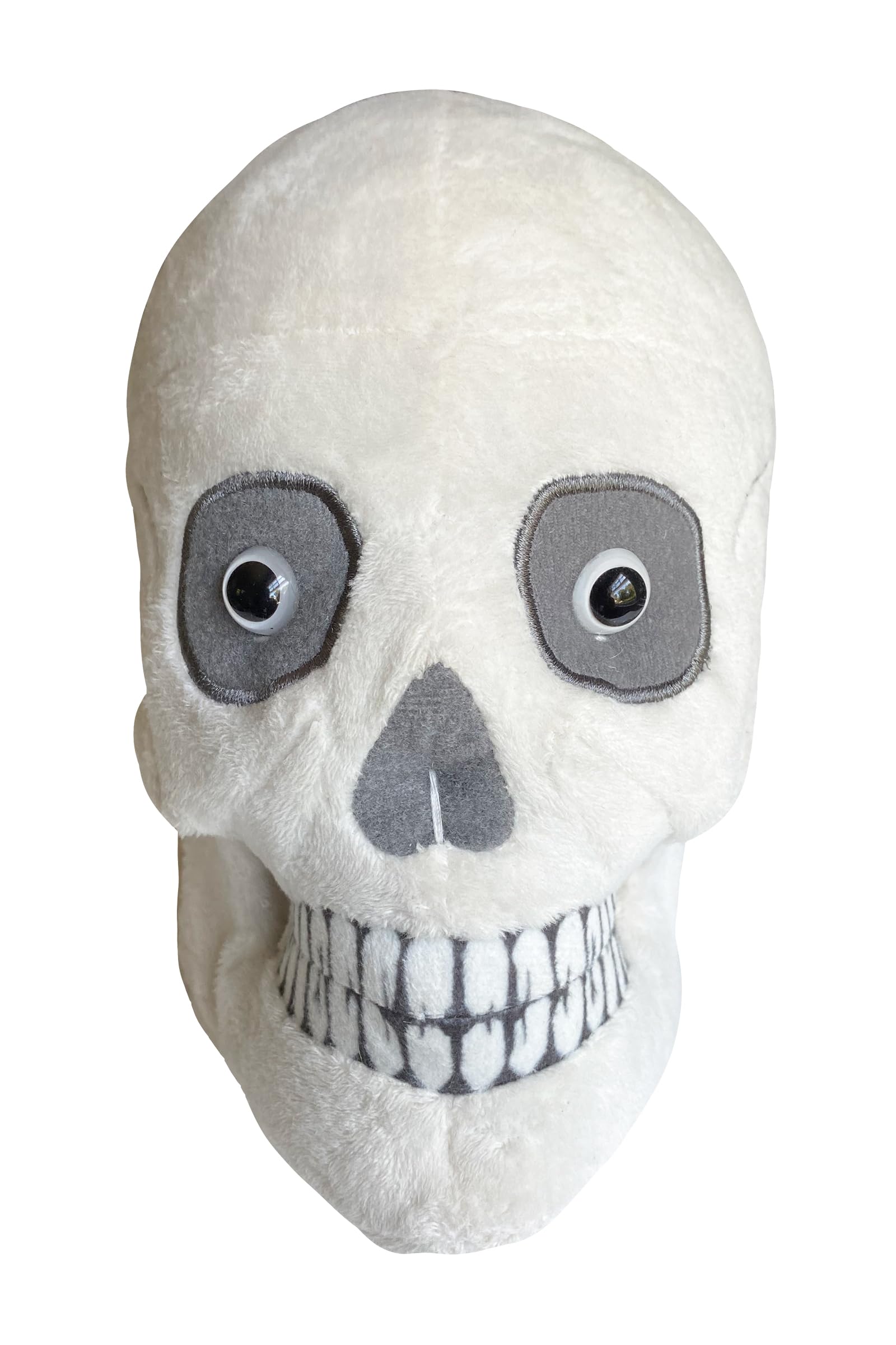 GIANTmicrobes Skull Plush, Skull Stuffed Animal, Anatomical Skull Gift, Halloween Skull Decor, Anatomy Skull, Human Skull Model Plushie, Skull Anatomy Model, Skull Pillow, Skull Toy, Sugar Skull