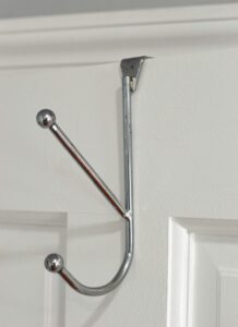 bnyd over the door hook, space saver steel hanger laundry coats towels clothes