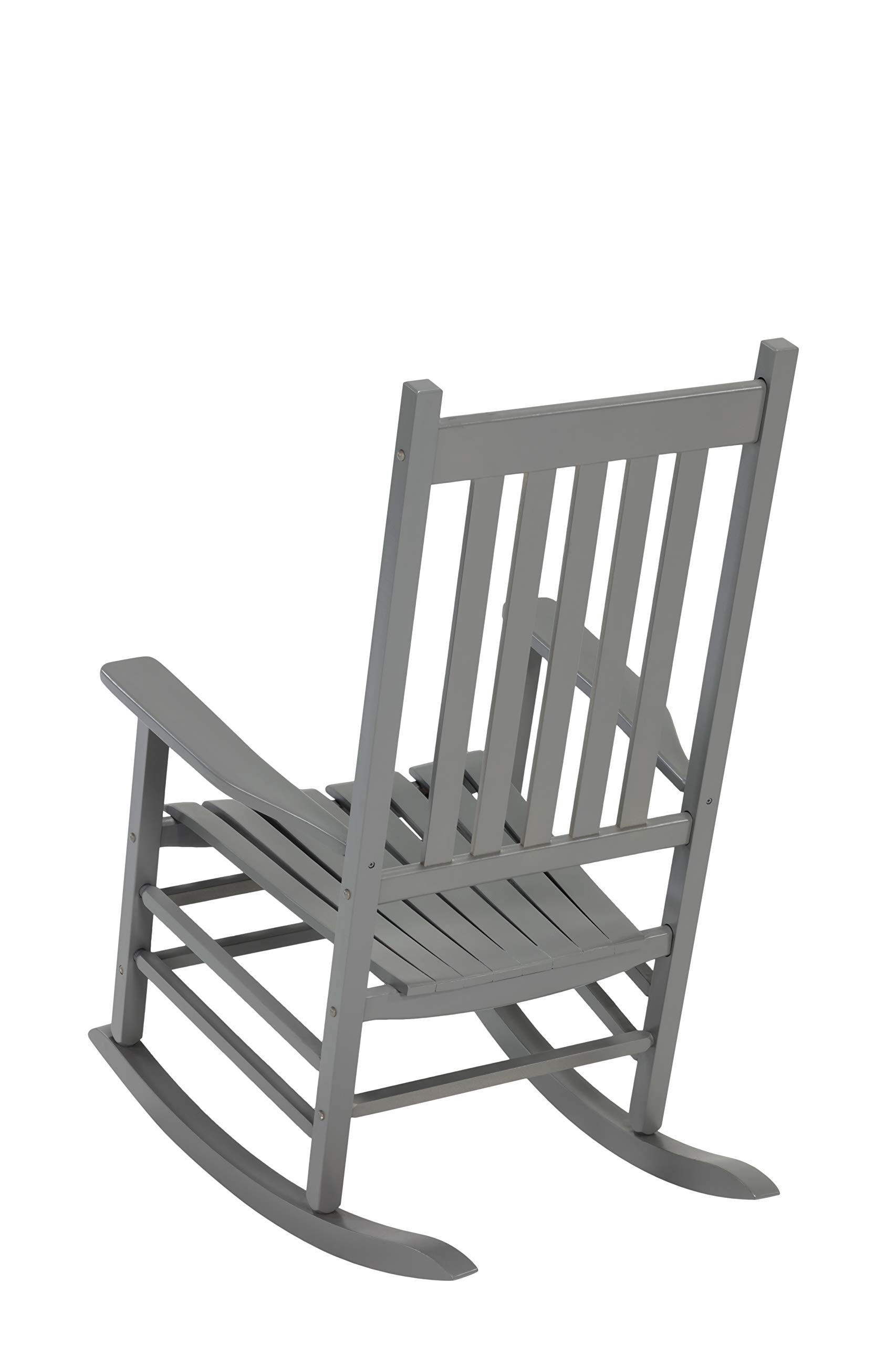 Woodlawn&Home, 100026, Mission Style Rocking Chair Gray