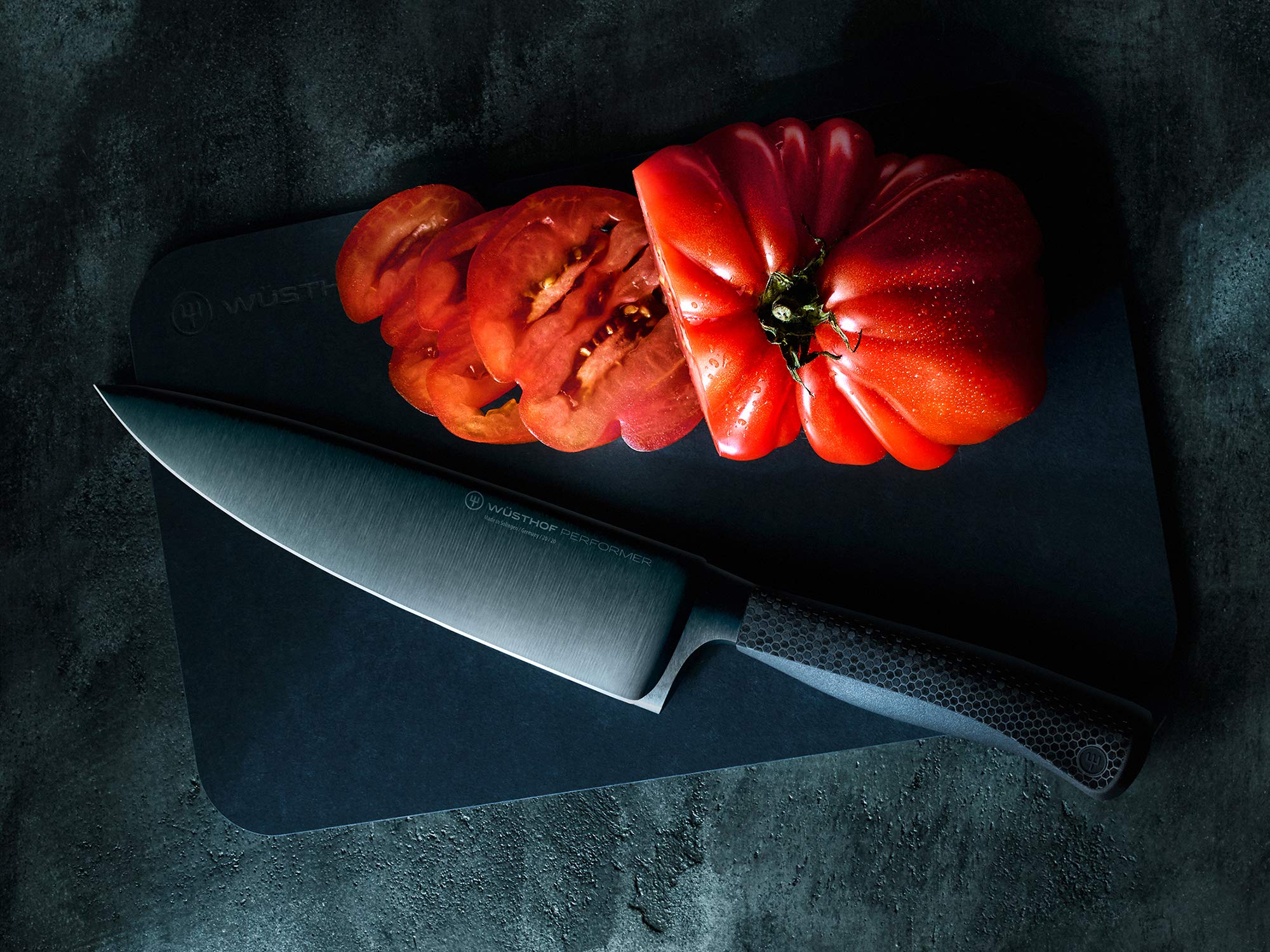 Wüsthof Performer 8" Chef's Knife, Black