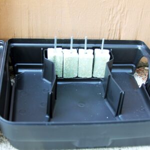 Tomcat Bait Station | Bullet Rat Bait Stations - Set of 6 | Complete Rodent Control Solution