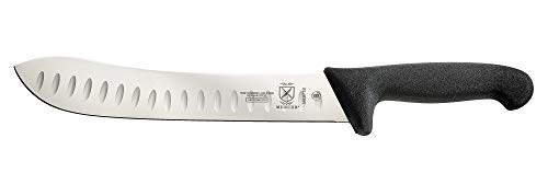 Mercer Culinary BPX M13718 Granton Edge American Butcher Knife, 10-Inch, Granton American Butcher Knife