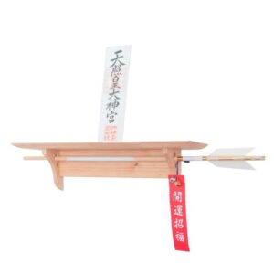 kamidana no sato fu-ka modern shrine shelf, modern wall hanging, simple, shelf, rubber wood, stylish, rental apartments