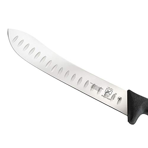 Mercer Culinary BPX M13718 Granton Edge American Butcher Knife, 10-Inch, Granton American Butcher Knife