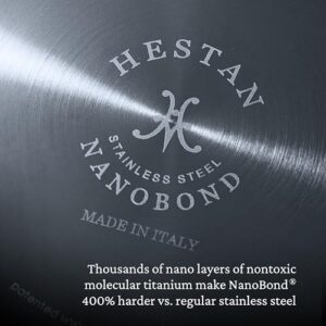 Hestan - NanoBond Collection - Titanium All-In-One Pan, Induction Cooktop Compatible, 5 Quart