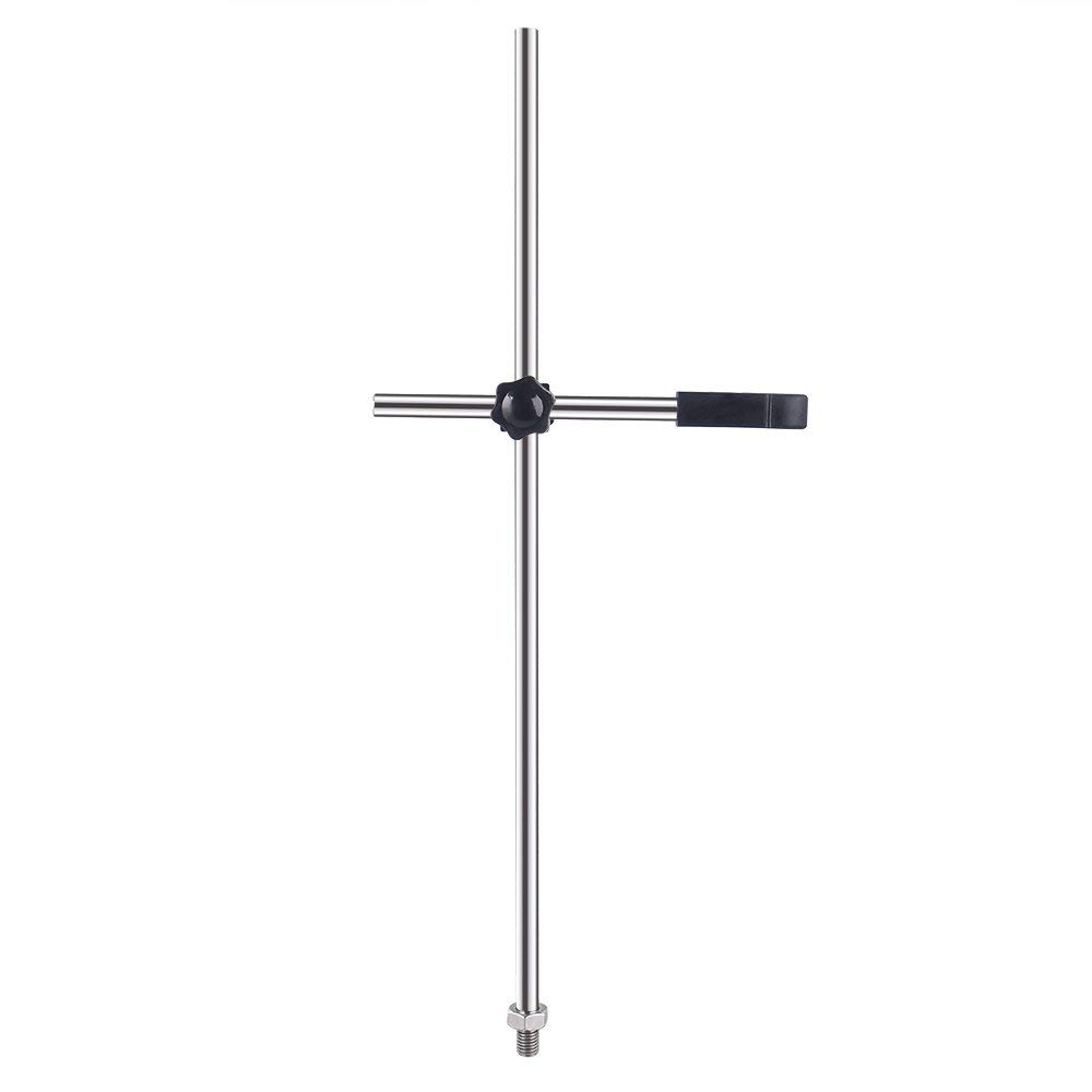 FOUR E'S SCIENTIFIC Magnetic Stirrer Stand, Metal Holder Height-Adjustable for Temperature Sensor (only Ideal for "FOUR E'S SCIENTIFIC" Lab Mechanical Mixer Stirrer)