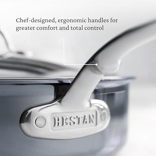 Hestan - NanoBond Collection - Titanium All-In-One Pan, Induction Cooktop Compatible, 5 Quart