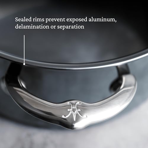 Hestan - NanoBond Collection - Titanium All-In-One Pan, Induction Cooktop Compatible, 5 Quart