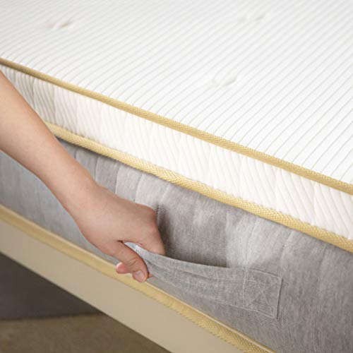 Mellow 10 Inch LAGOM Elite Hybrid Mattress, Made in USA, CertiPUR-US Certified Foams, OEKO-TEX Certified Eco Cover, Green Tea Infused Memory Foam and Pocket Springs, Quilted Comfort Top, Twin