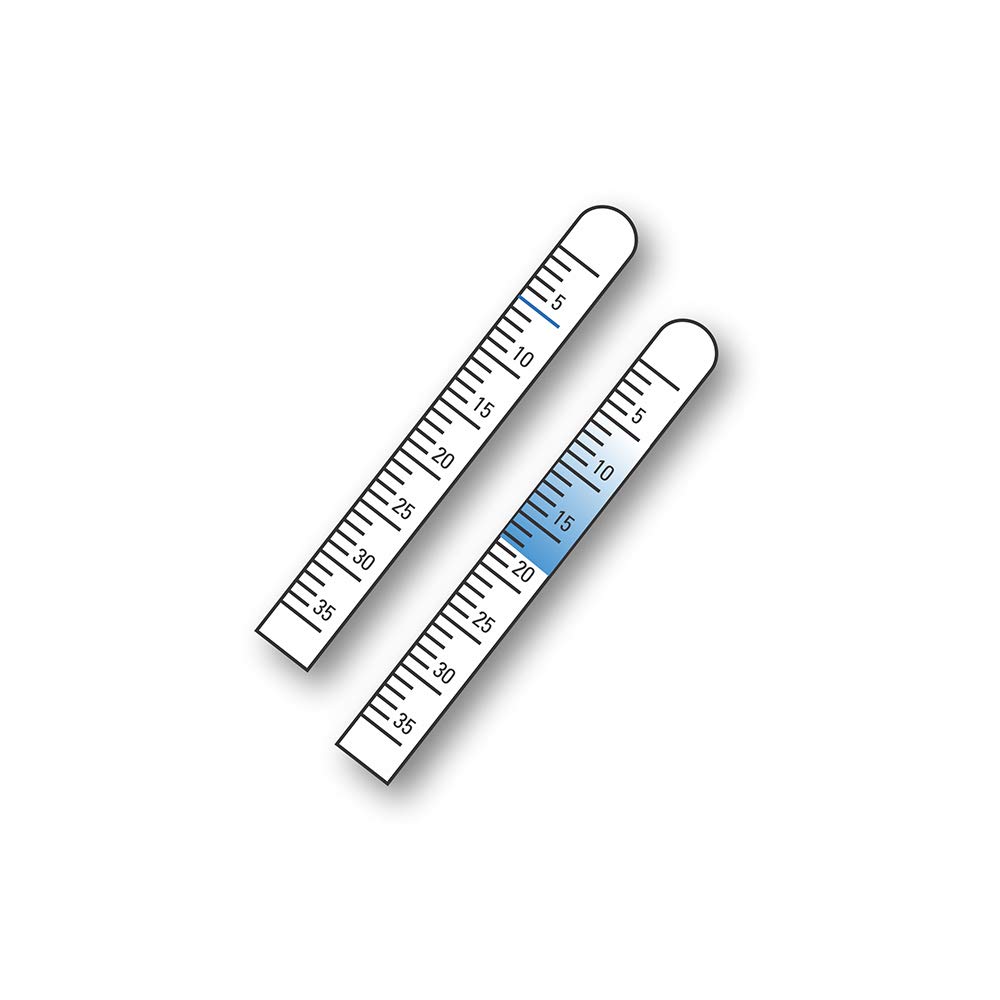 KASHSURG Schirmer Tear Test Strips with Blue Mark 100 Strips (Sterile)