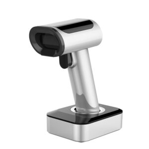 2d bluetooth barcode scanner & 2.4ghz wireless and usb wired qr barcode reader for ios windows mac android barcode scanner with stand base