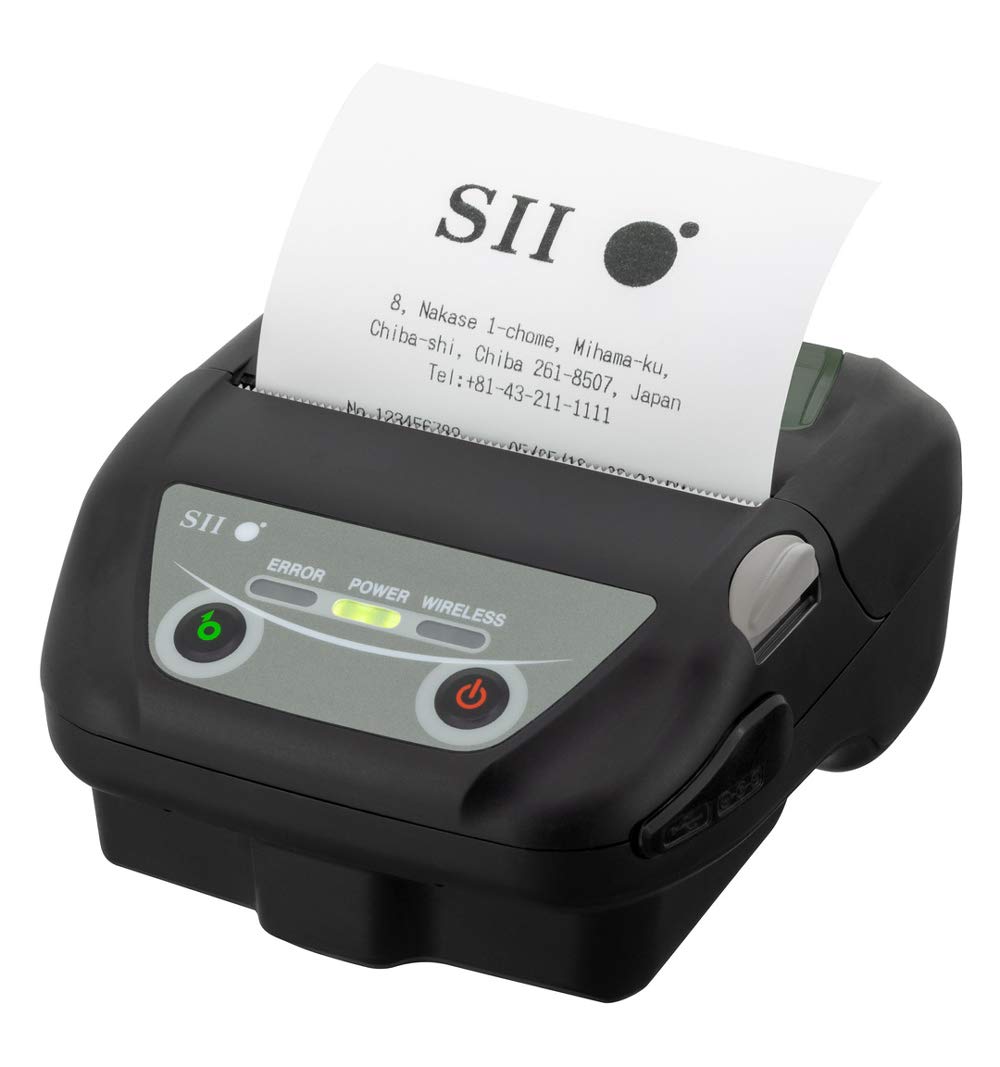 Seiko Printer MP-B30-B02JK1-E9 Compact Mobile Thermal Printer Bluetooth Interface