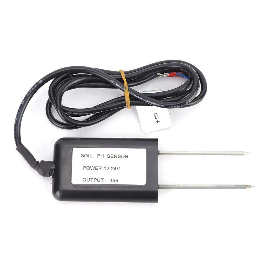 Taidda- Soil Ph Sensor, Soil Meters Rs485/0-5V / 0-10V / 4-20Ma Output Easy to Operate High Density Epoxy Resin Soil Ph Sensor, Soil Ph Meter, for Flowers and Vegetables Plant Culture