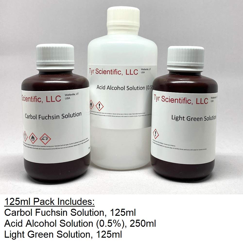 Acid Fast Bacteria (AFB) Stain Pack, 125ml