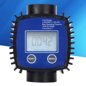 Inline Sensor Meter Digital Pipeline Water Gauge Meter 1"Turbine Flowmeter Flowmeter Measure