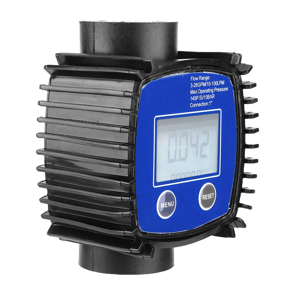 Inline Sensor Meter Digital Pipeline Water Gauge Meter 1"Turbine Flowmeter Flowmeter Measure