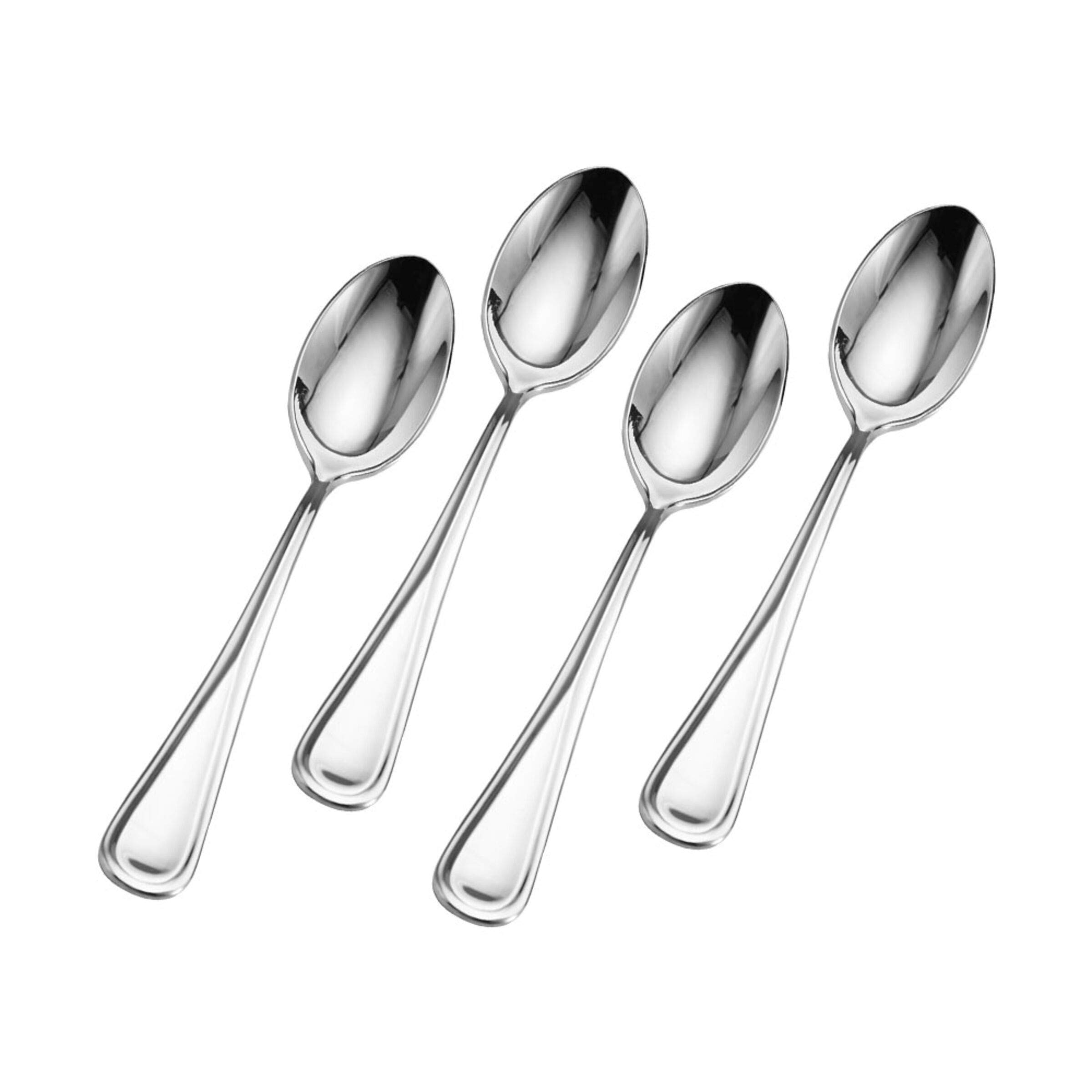 Mikasa Bravo 18/10 Stainless Steel Coffee Spoon, Set of 4