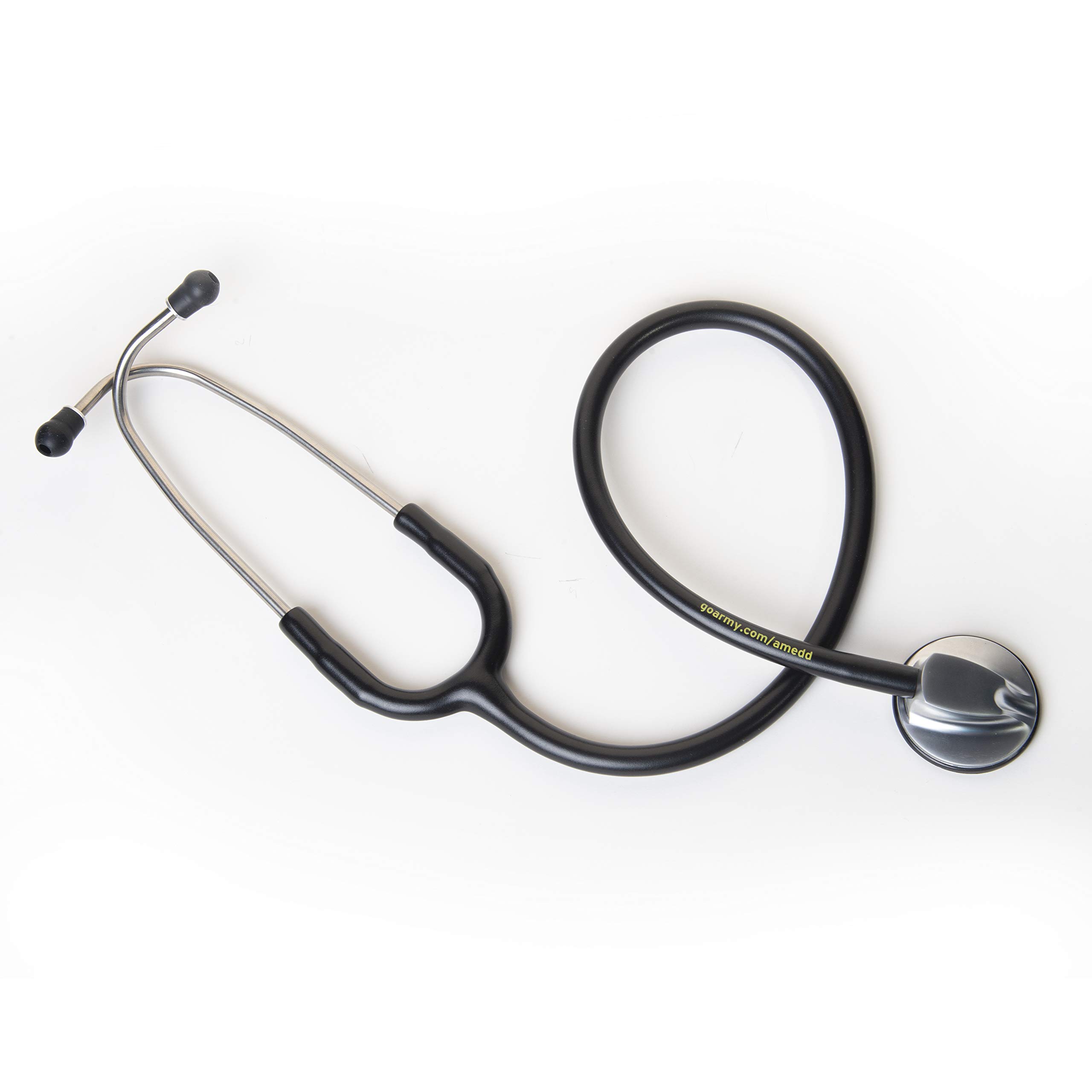 U.S. Army Cardiology Stethoscope Single Head for Medical and Clinical Use - 27 inch