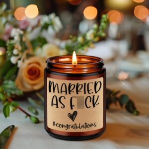 GSPY Wedding Candles, Wedding Gifts, Honeymoon Gifts, Wedding Gifts for Couple, Wedding Gifts for Newlyweds - Wedding Gift, Newlywed Gifts for Couples, Funny Wedding Gifts for Bride & Groom