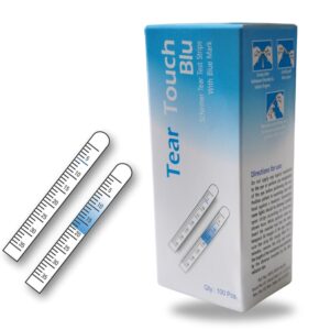 kashsurg schirmer tear test strips with blue mark 100 strips (sterile)