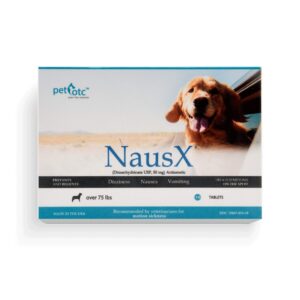 nausx (51-90lbs anti nausea/motion sickness treatment and preventative for dogs (nsxl)