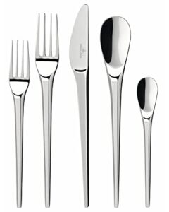 villeroy & boch newmoon 5-piece flatware place setting