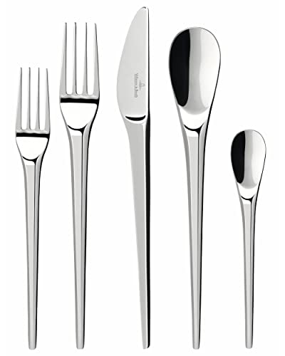 Villeroy & Boch NewMoon 5-Piece Flatware Place Setting