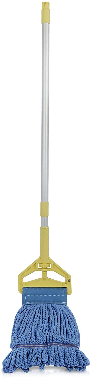 Simpli-Magic Commercial Grade Microfiber Looped Mop, Extendable Pole, Aluminum