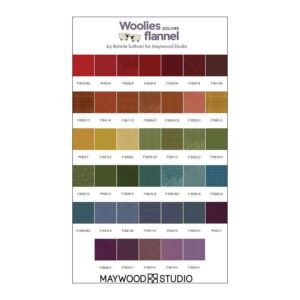 Bonnie Sullivan Woolies Flannel Colors Vol. 2 20 Fat Quarters Maywood Studio