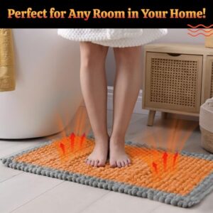 RugHeat Portable Heated Floor Mat, Large (58x81 inches) Fits Under a 5' x 7' Rug - Under-Rug Pad for Heated Rug, Electric Radiant Floor Heater for Area Rugs, Heating Mat for Bedrooms, Living Rooms