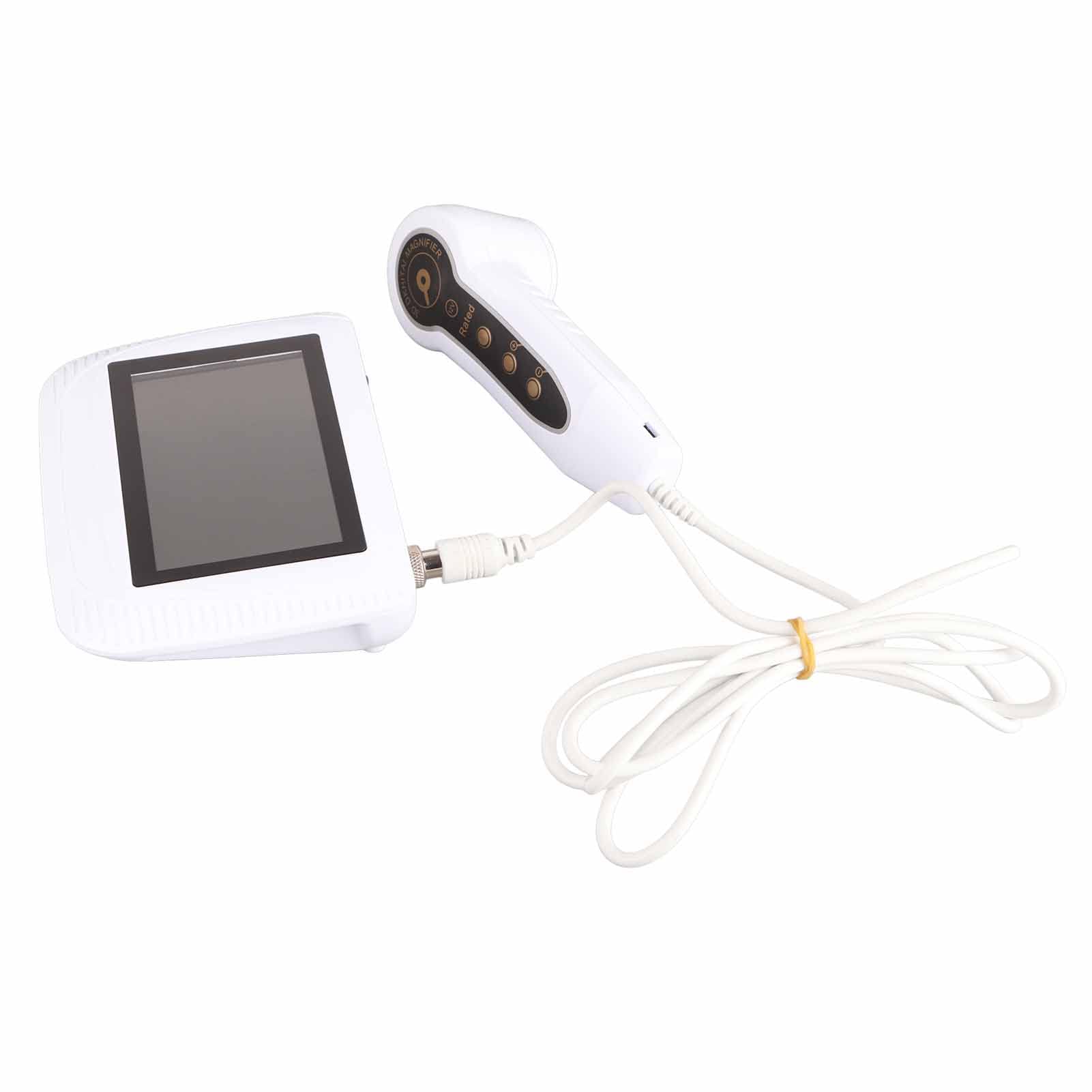 Skin Diagnosis Hair Analyzer, 5 Inch LCD Screen Digital Skin Detector Tester Hair Skin Analyzer Machine Skin Pigment Tester, HD Skin and Hair Detection Hair Follicle Detector (US)