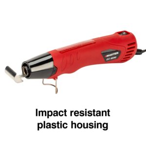 Master Appliance EC-MINI Heat Gun for Crafts, Shrink Wrap, Heat Shrink Tubing, Wire Connectors, Electrical Connectors, Epoxy Resin, Candle Making Heatgun, Embossing Hot Air Gun w/Heat Shrink Reflector