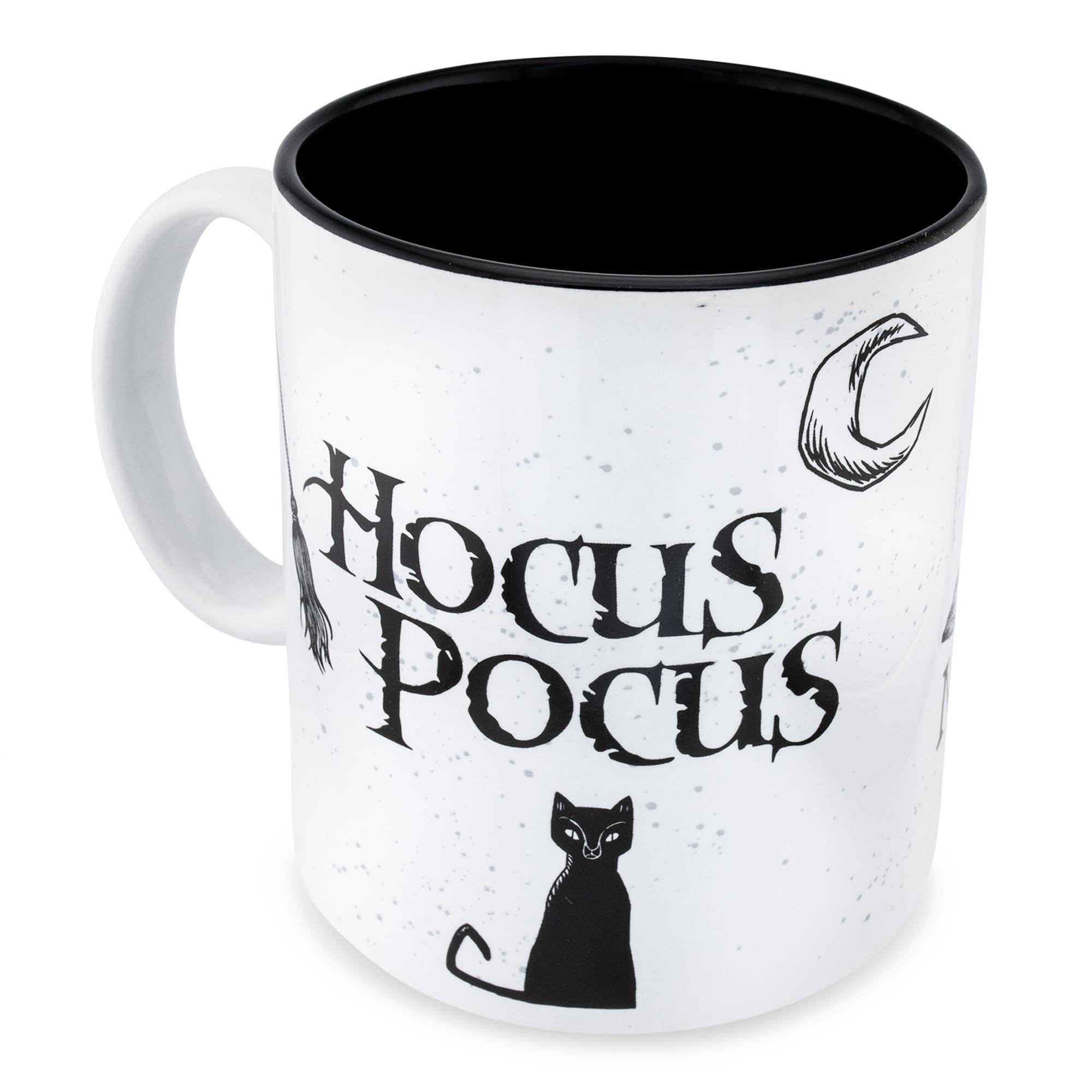 Disney Hocus Pocus "Makes Me Sick" Ceramic Mug | Large Coffee Cup For Tea, Espresso, Hot Chocolate | Holds 20 Ounces