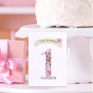 First Birthday Greeting Cards (2-PK One & Elephant)