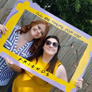 Friends Birthday Party Decorations-Friends Themed Photo Booth Props for Friends tv Show Party Decorations,Graduation Party, Birthday Party Supplies, Bachelorette Party Decorations