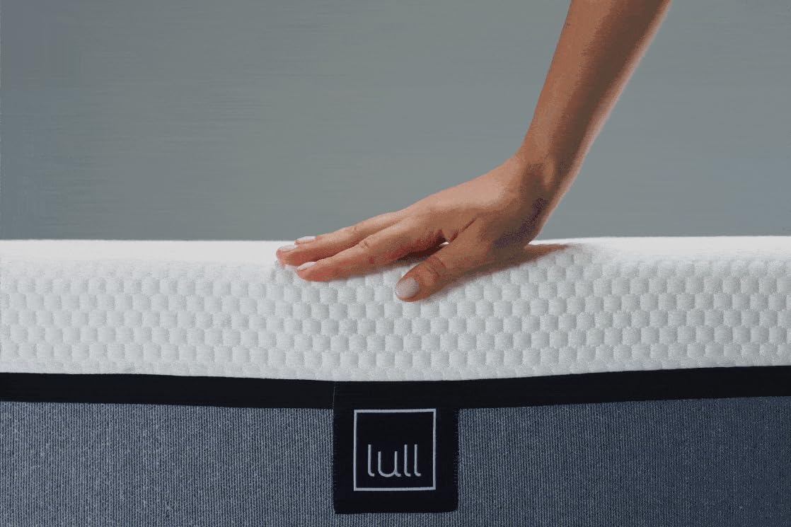 Lull Original 5-Layer King Size Mattress | Superior Density Memory Foam Mattress | 10 inch Medium Firm Bed in a Box | Cooling Technology & Therapeutic Support | 365 Night Trial