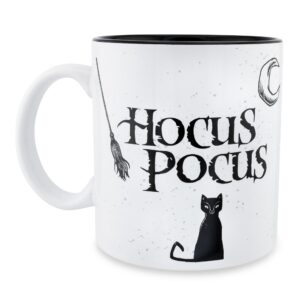 Disney Hocus Pocus "Makes Me Sick" Ceramic Mug | Large Coffee Cup For Tea, Espresso, Hot Chocolate | Holds 20 Ounces