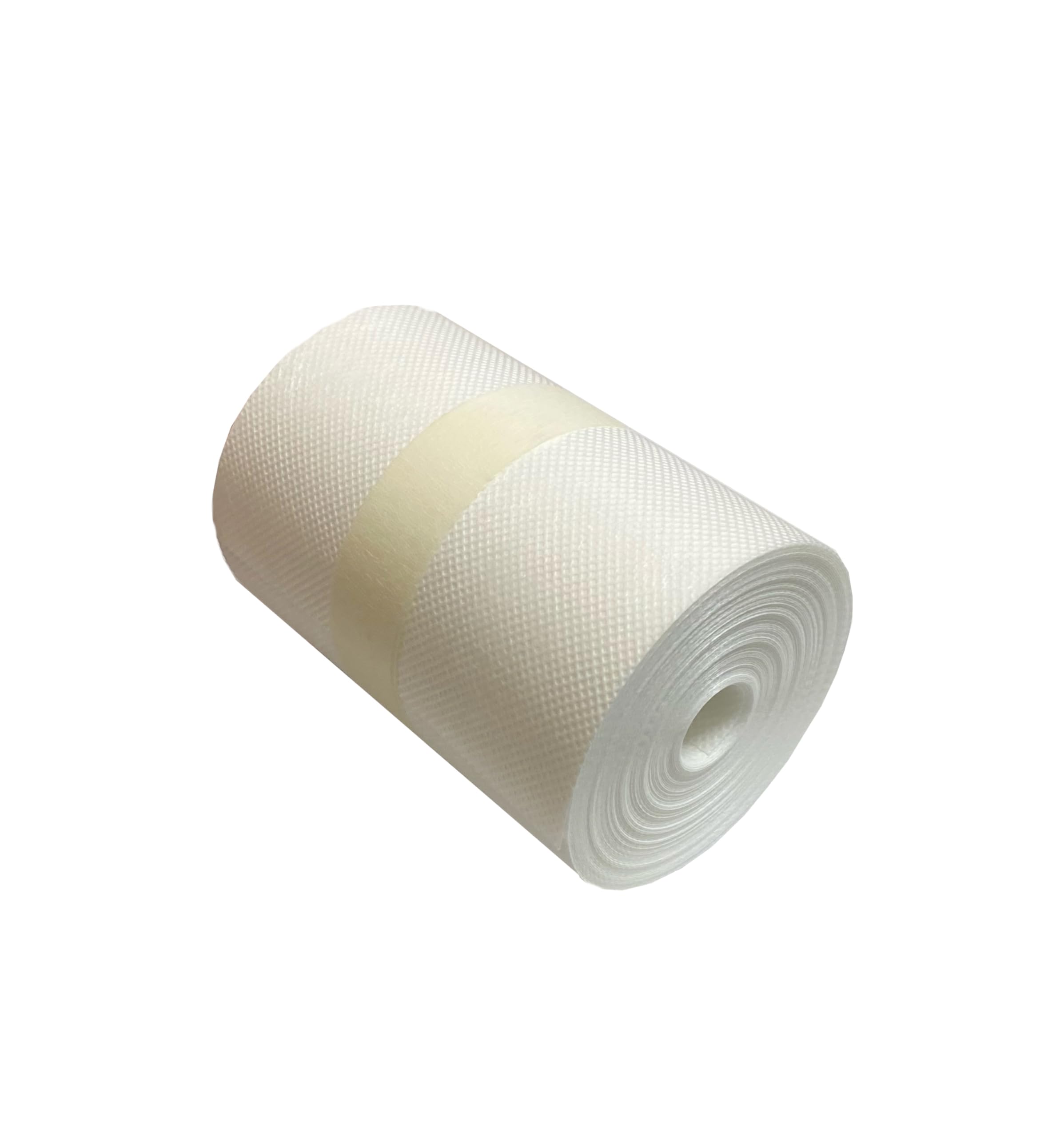 IF&D Fabrics and Drapes- 6 Yards – 4 Inch Wide, Washable, Non Woven Filter Fabric - White Sew-in Buckram/Heading Tape- Style #BS465