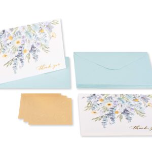 Papyrus Sympathy Thank You Cards with Envelopes, Leaves (12-Count)