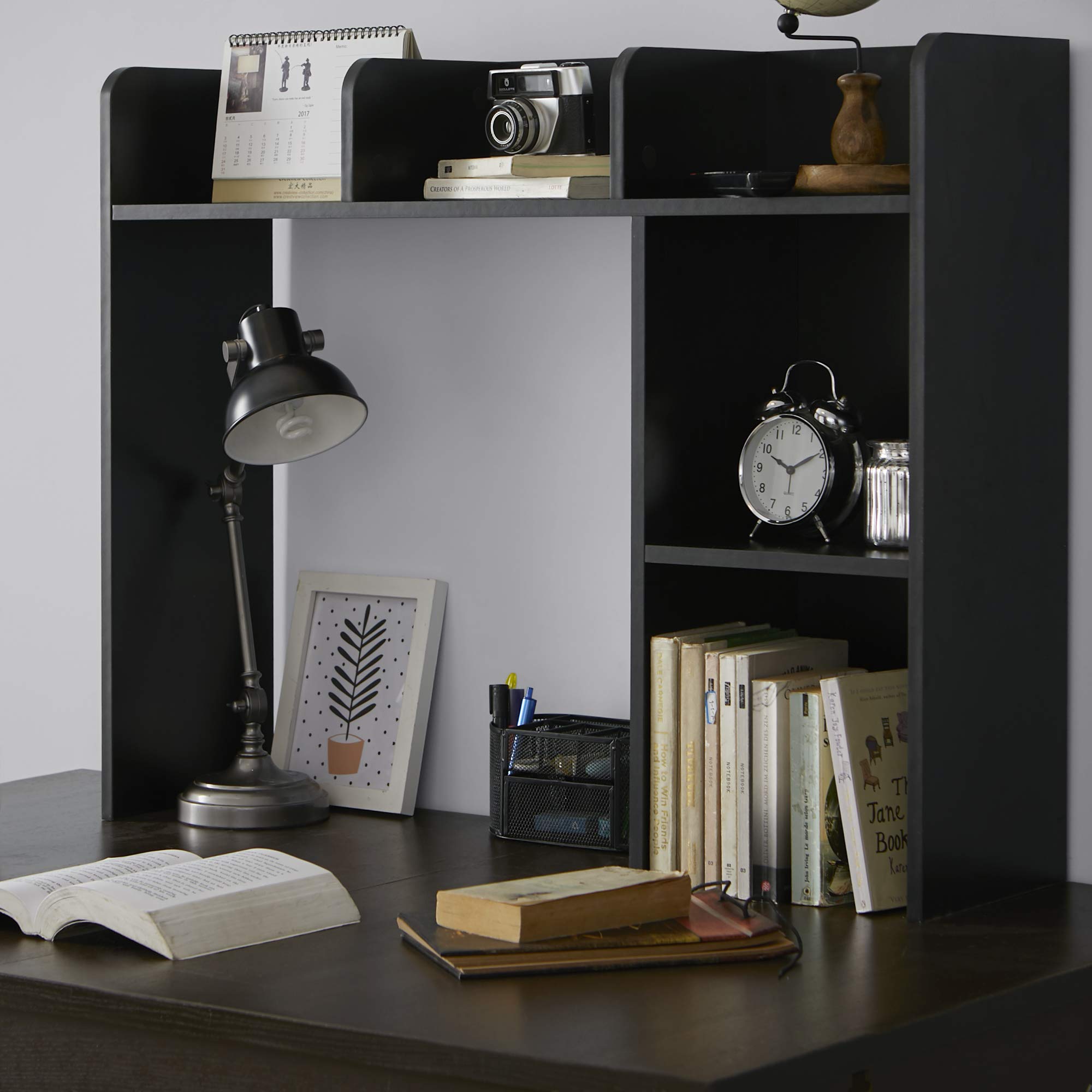 Classic Desktop Bookshelf - Black