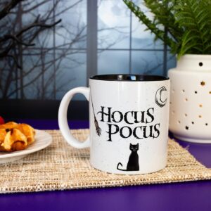 Disney Hocus Pocus "Makes Me Sick" Ceramic Mug | Large Coffee Cup For Tea, Espresso, Hot Chocolate | Holds 20 Ounces