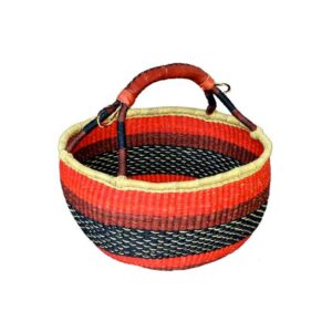 african market baskets bolga large, handcrafted in ghana