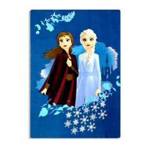 diisney disney frozen princess anna, elsa throw blanket (snow anna) 40" x 60"