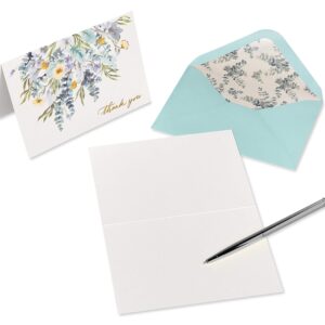 Papyrus Sympathy Thank You Cards with Envelopes, Leaves (12-Count)