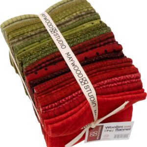 Bonnie Sullivan Woolies Flannel Holiday Warmth 20 Fat Quarters Maywood Studio