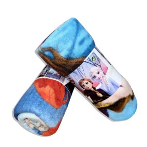 DIISNEY Disney Frozen Princess Anna, Elsa Throw Blanket (Snow Anna) 40" x 60"