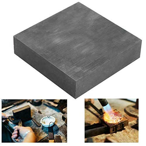 SOFIALXC Graphite Plate Panel Sheet 99.9% Pure Carbon Electrode Pyrolytic 100Mmx50mm 5Pcs,Thickness 1mm