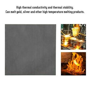 SOFIALXC Graphite Plate Panel Sheet 99.9% Pure Carbon Electrode Pyrolytic 100Mmx50mm 5Pcs,Thickness 1mm